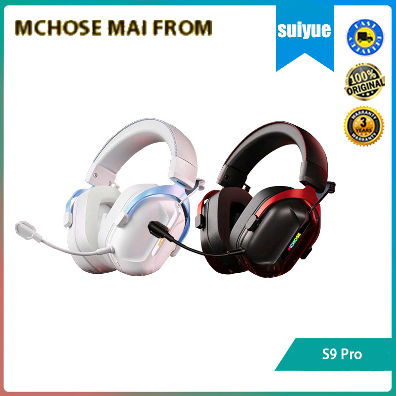 MCHOSE S9 Pro headset, three mode connection, E-sports game ...