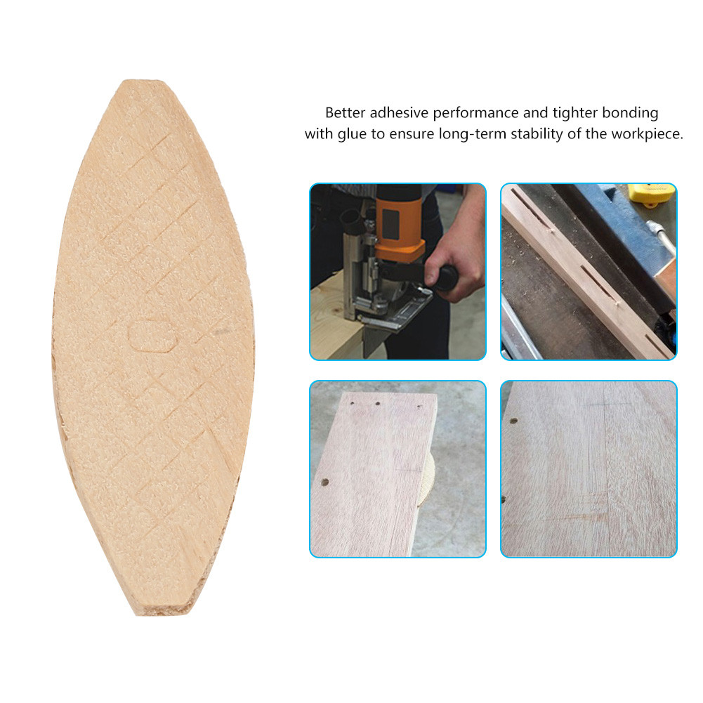 100pcs Wood Joining Biscuits Board Docking Tool | Shopee Philippines