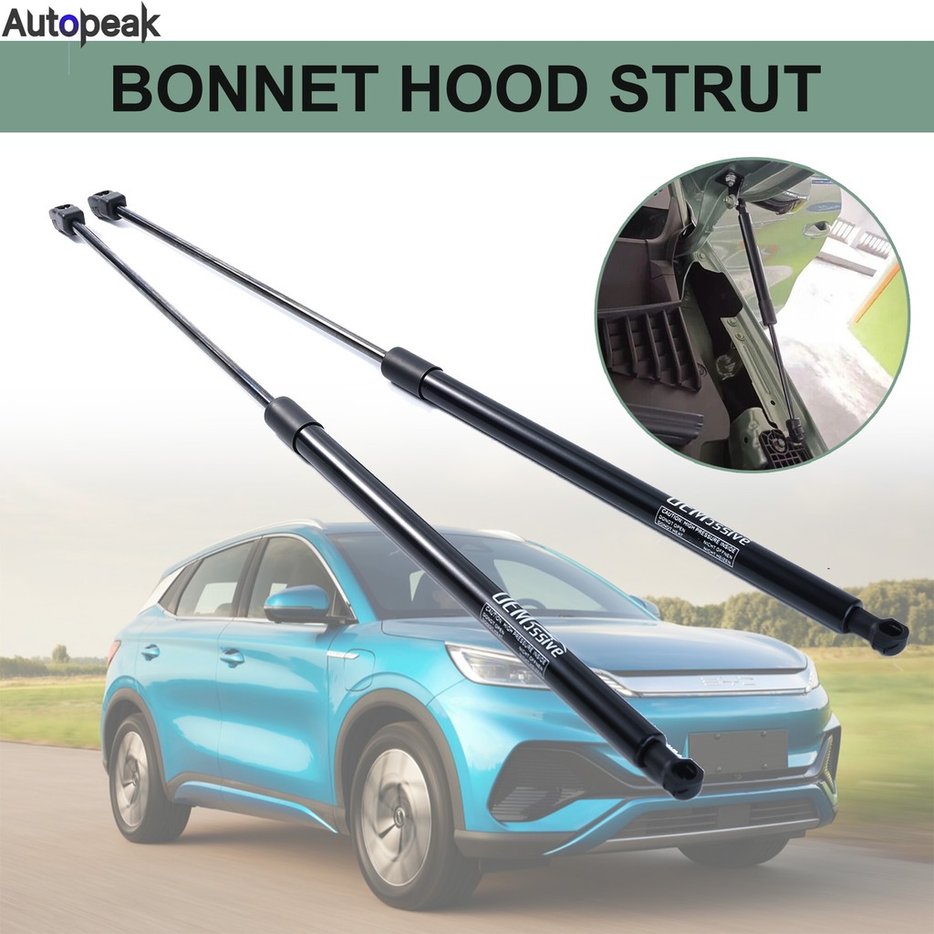 Pair Front Engine Hood Struts Shocks Gas Spring Lifters Bonnet Air ...