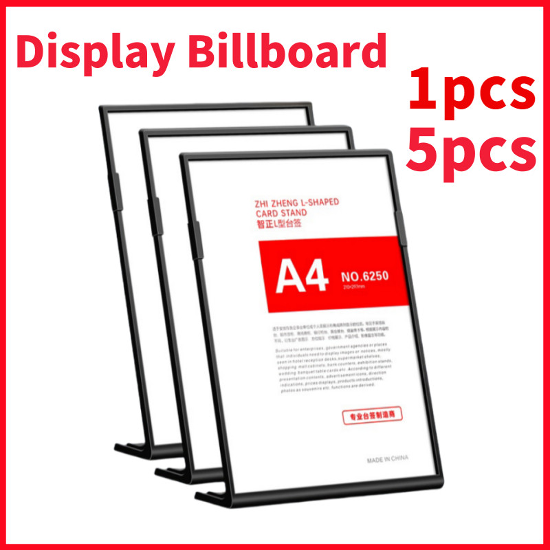 A4 Menu Stand/Menu Holder/Menu Board/Menu Board With Stand Restaurant ...