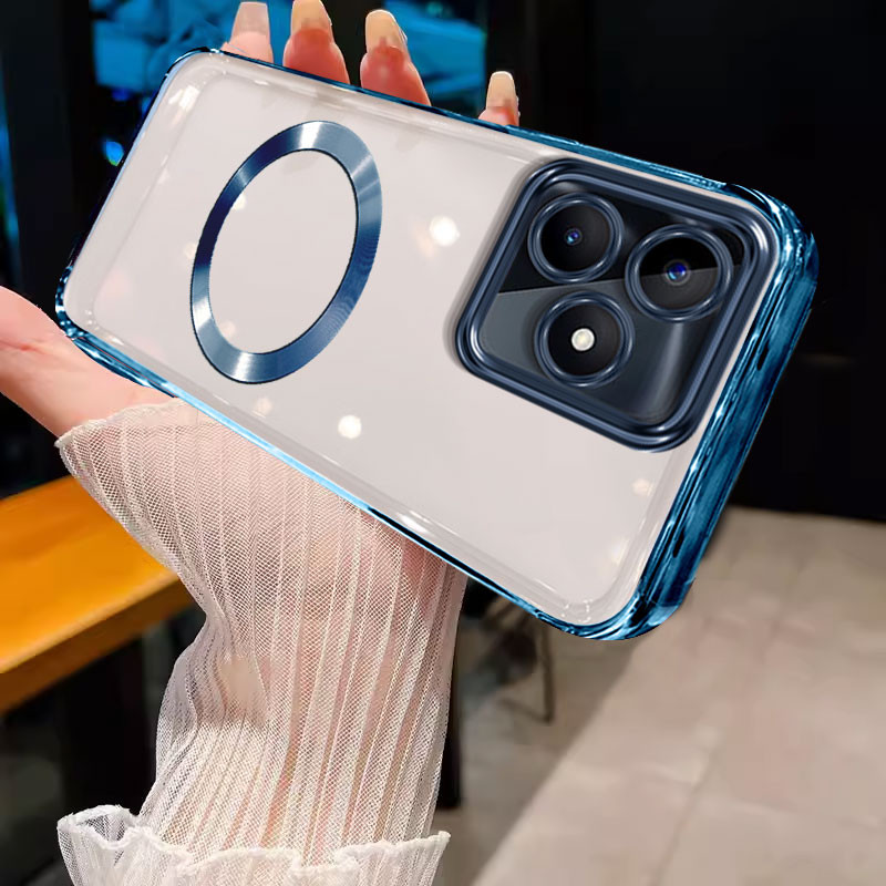 Casing POCO M6 XIAOMI POCO M6 PRO Phone case Soft gold border ...