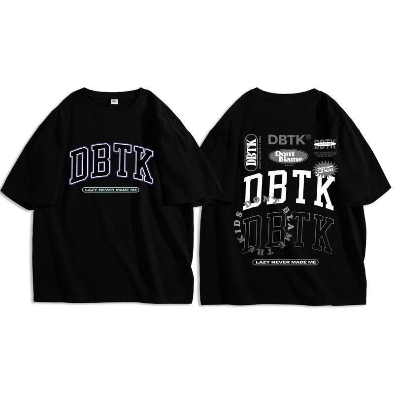 DBTK clothing DBTK MSE 10 black and white new pirated graphic print t ...