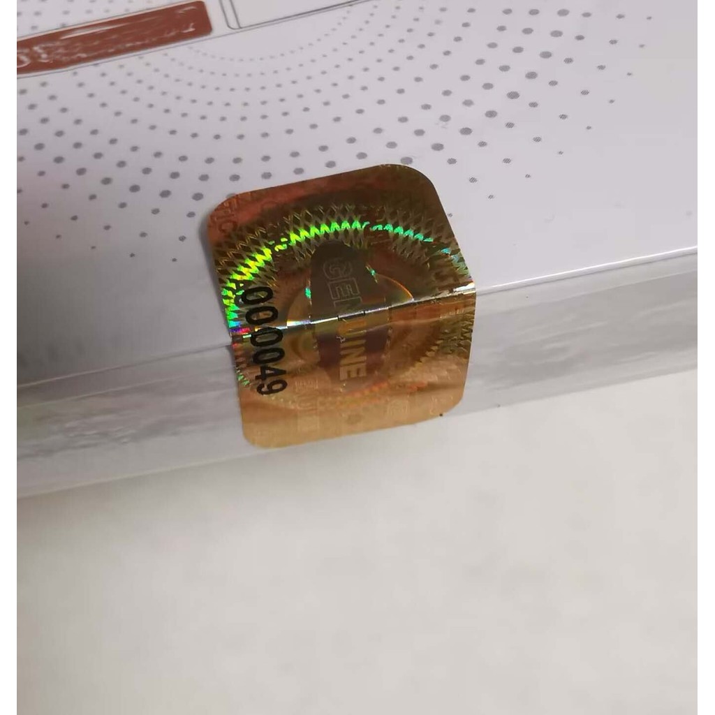 2.5x1.5cm 60Pcs Hologram Security Seal Tamper Proof Stickers ...