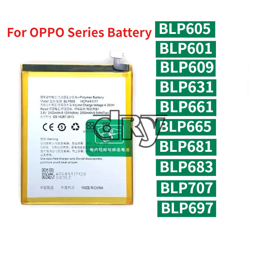 OPPO Series Battery For OPPO F1 F1S F1 Plus F3 F5 F7 F7 Youth F9 F9 Pro ...
