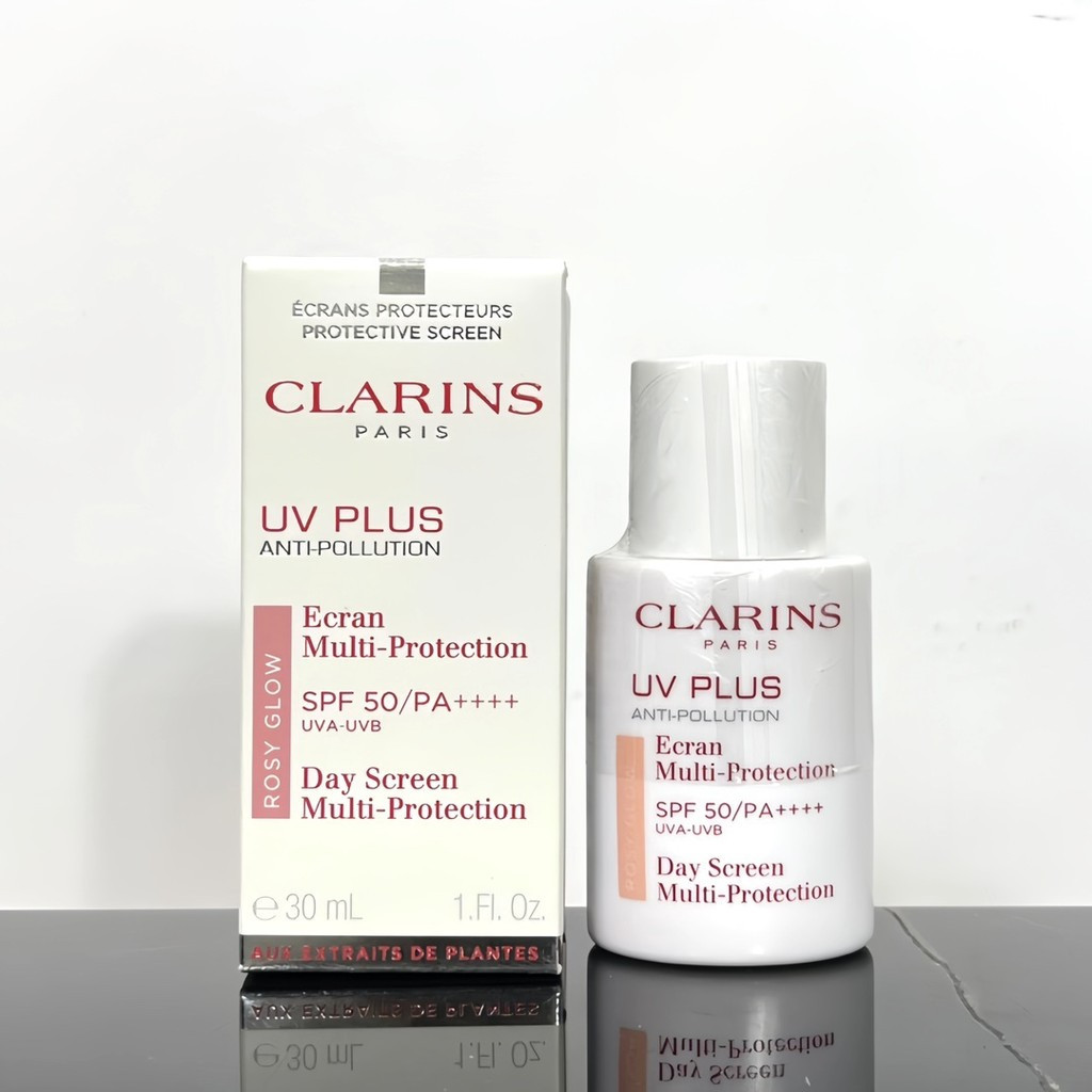 24 Clarins Sunscreen Lotion30ml Moisturizing pink color with Chinese ...