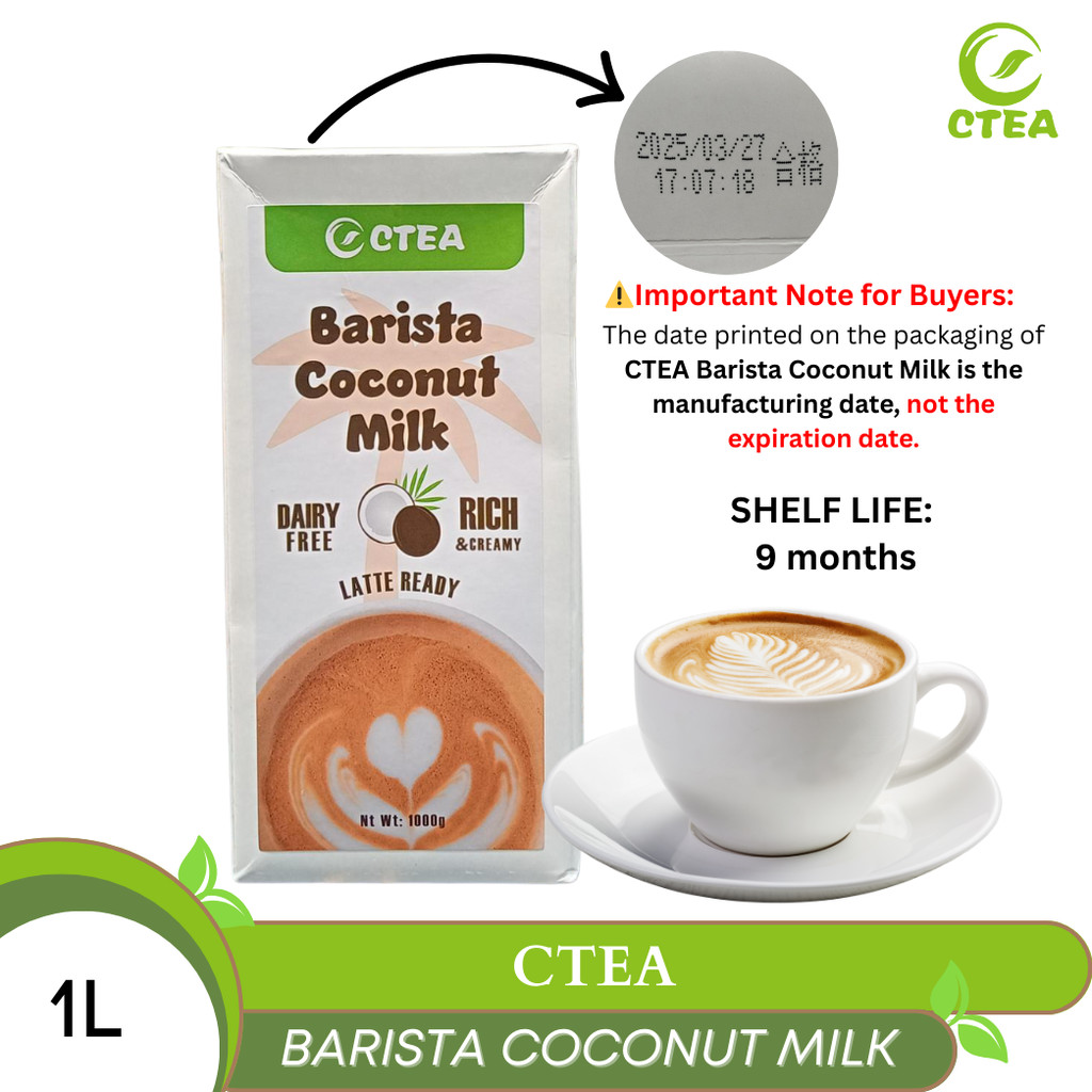 CTEA Barista Coconut Milk 1kg | Shopee Philippines