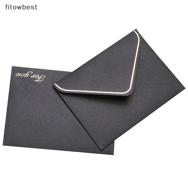 Fbph Colorful Retro Hot Stamping Envelope, Creative Greeting Card, Love ...