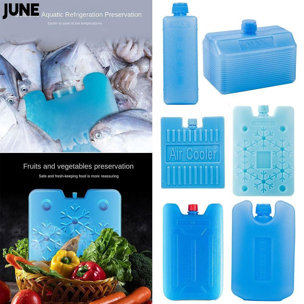 JUNE 1/2/3PCS Ice Crystal Box, Keep Fresh PE Ice Box, Refrigeration ...