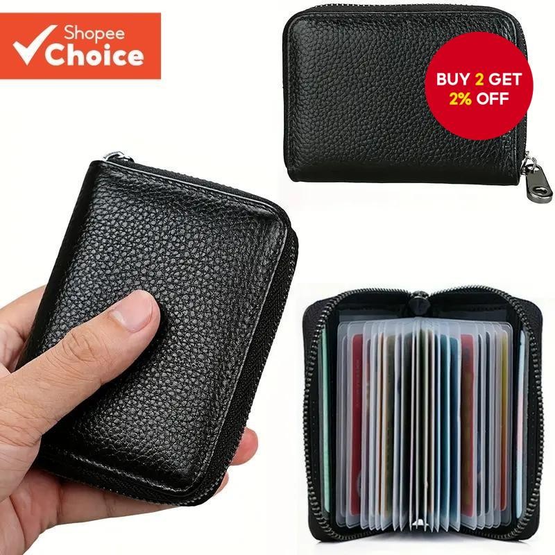Mini Card Holder 22 Card Slots Business Card Case Purse Credit Card ...