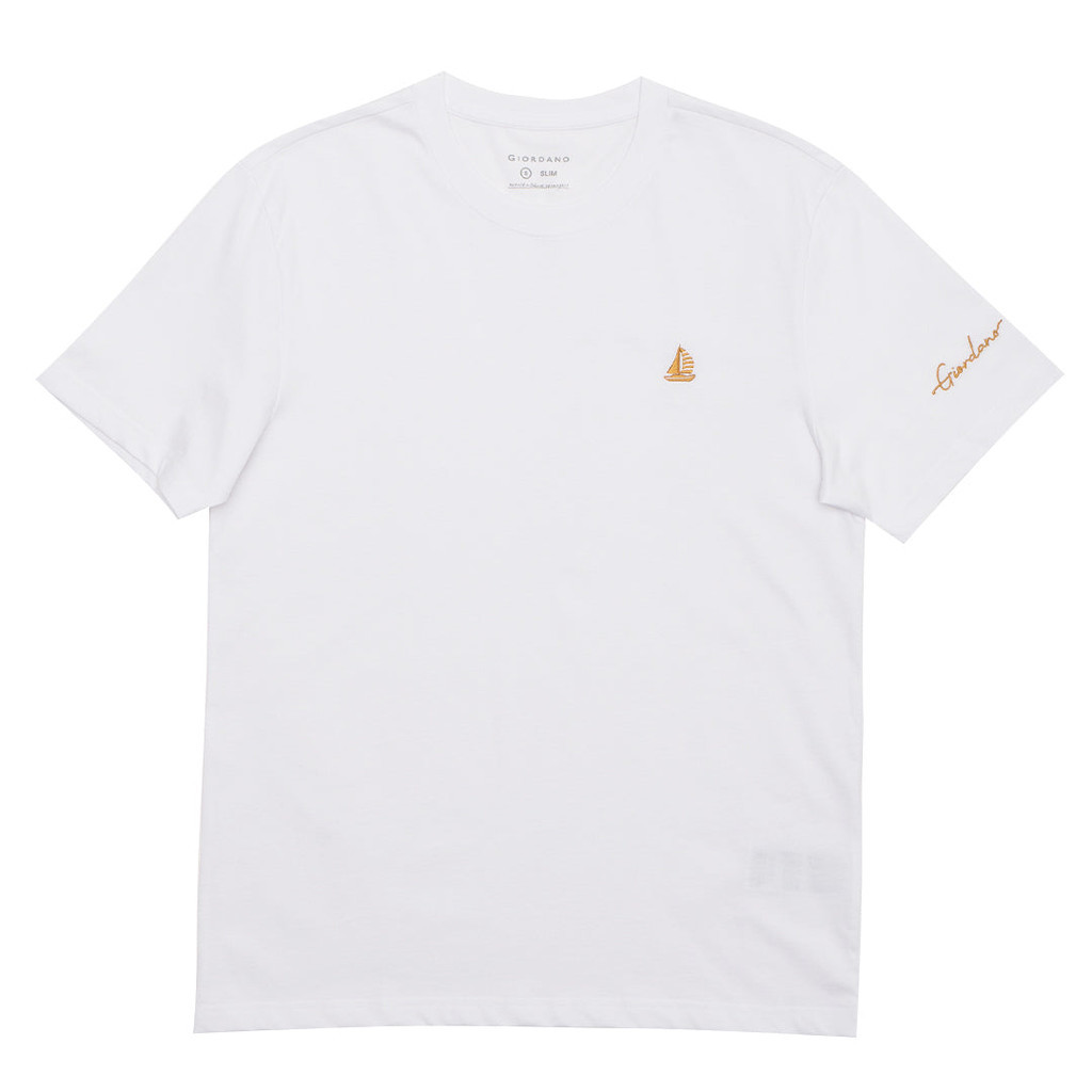 (COD) GIORDANO Men's Siargao Printed Tee (01094270) 07 | Shopee Philippines
