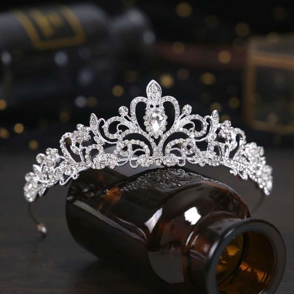 CAMELIA CROWN BRIDAL ACCESSORIES ELEGANT GRADUATION/ | Shopee Philippines