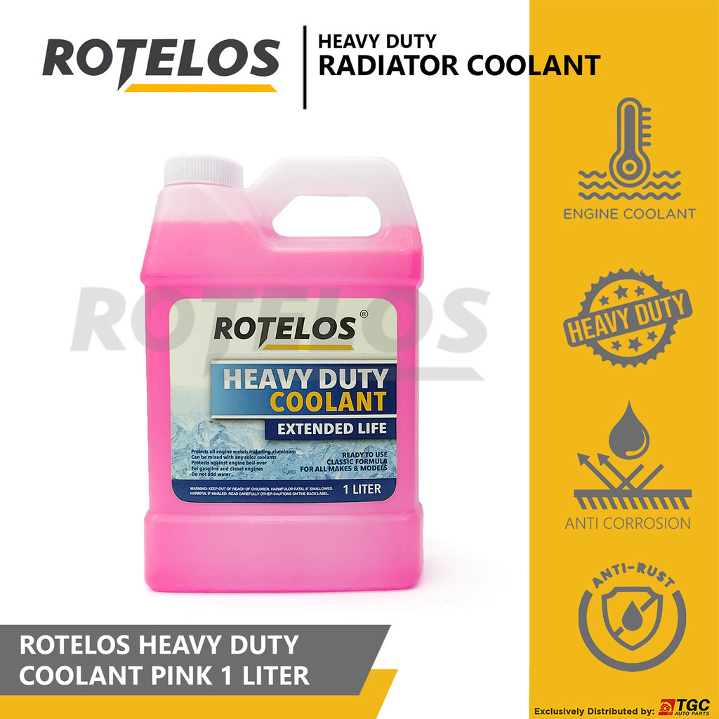 Rotelos Heavy Duty Coolant / Prediluted and Premix Coolant 1L 1 Liter ...