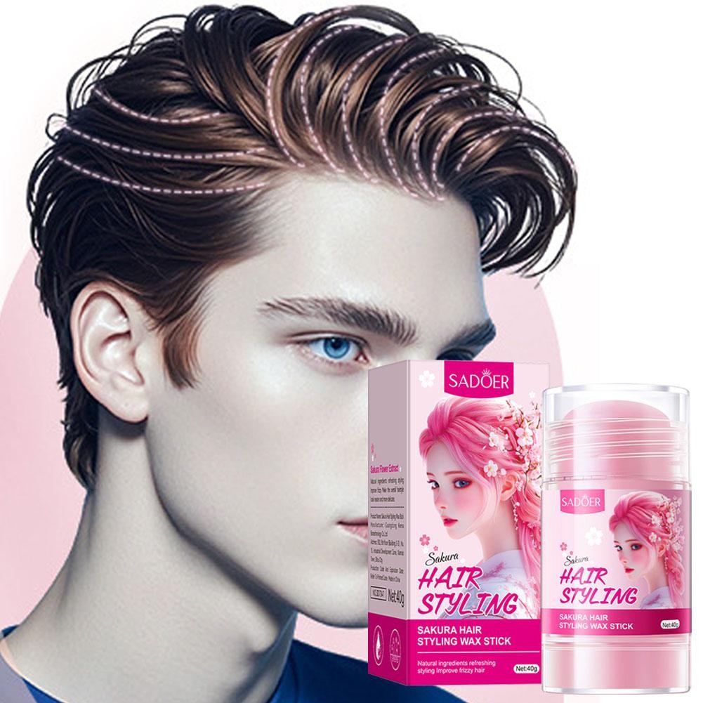 Sakura Styling Hair Wax Stick Waterproof And Long-lasting Hair Styling ...