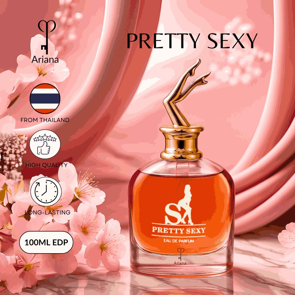 ARIANA Pretty Sexy Perfume For Women 100ml Long lasting EDP Fragrance ...