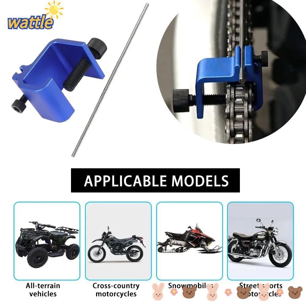 WATTLE Chain Alignment Tool, Universal Motorcycle Quick Accurate ...