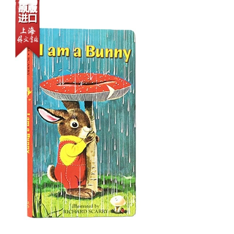 in stock I Am a Bunny I am a rabbit cardboard book children's original ...