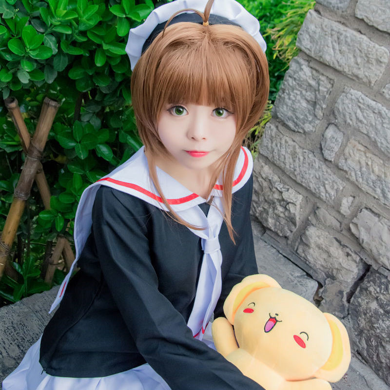 カードキャプターさくら/card Captor Sakura Magic Card Girl Sakura cos Sakura Variety Sakura cosplay Women's ...