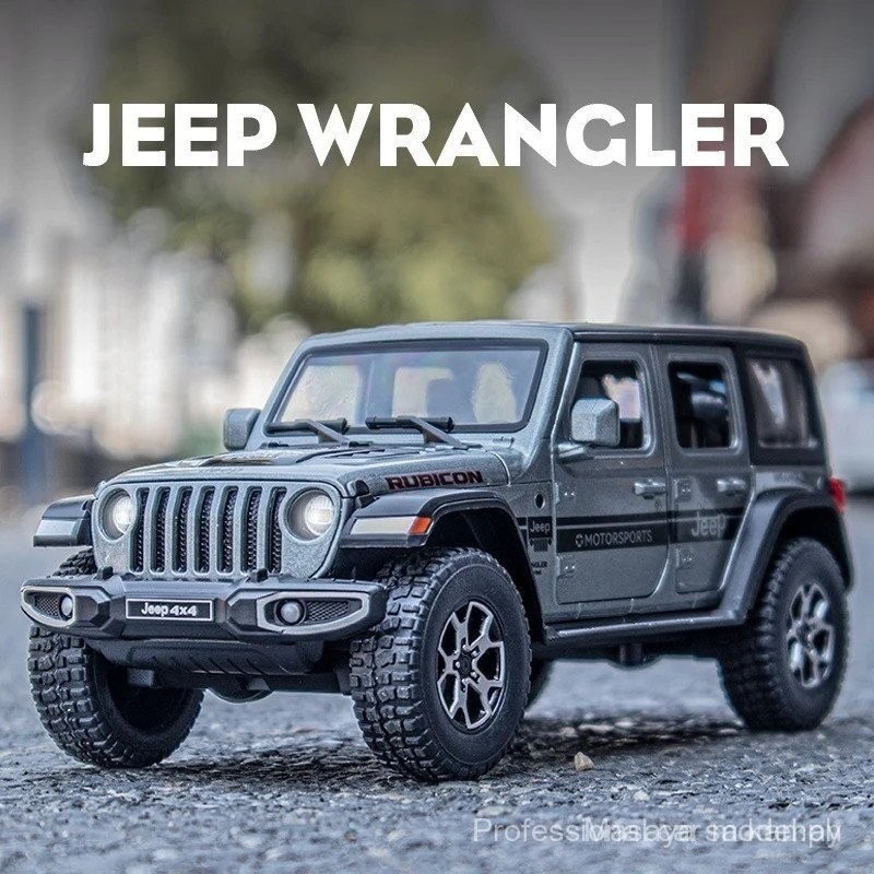 1:22 Jeeps Wrangler Rubicon Alloy Diecasts & Toy Vehicles Metal Toy Car ...