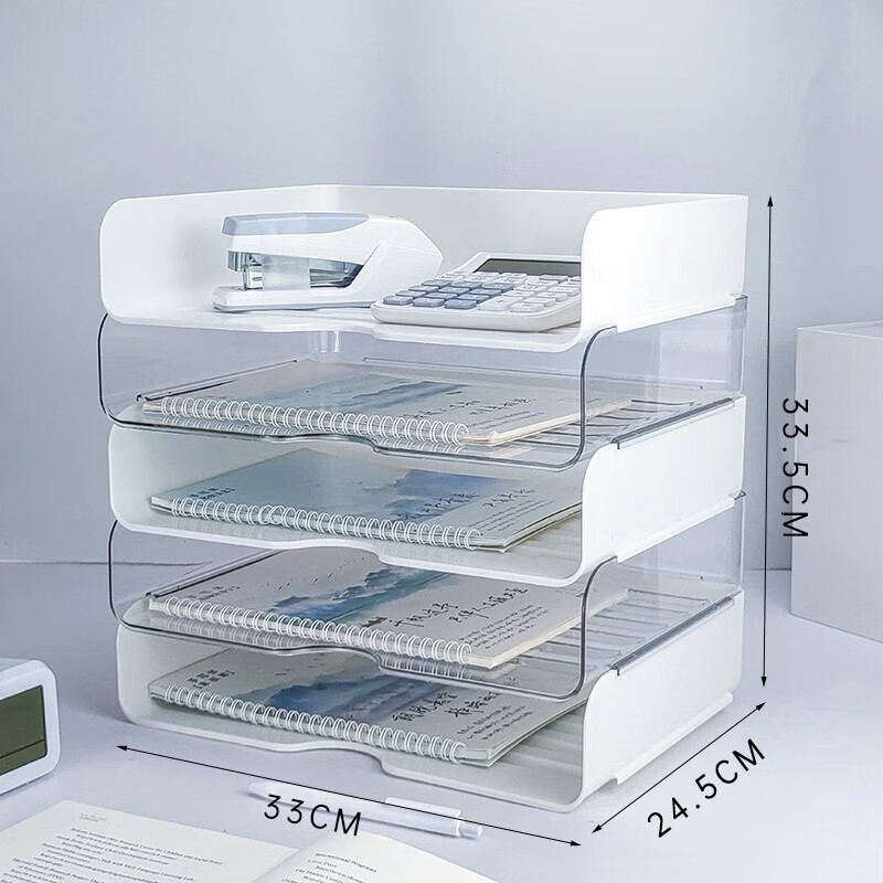 A4 Desktop File Rack Desk Supplies Data Industrial Position Storage ...