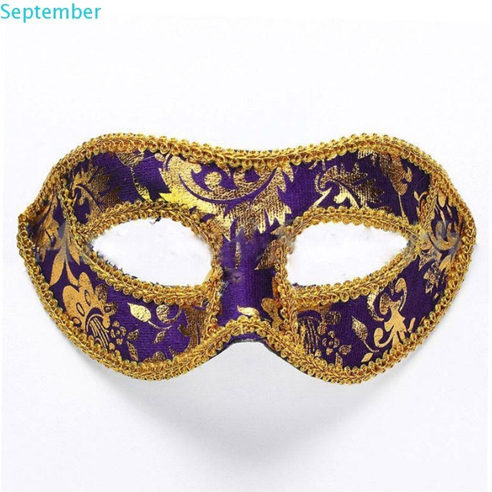 SEPTEMBER Party Womens Mens Prom Masked Mask Venetian Masquerade Mask ...