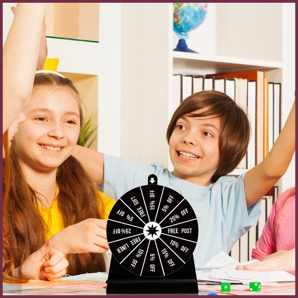 Spin the Wheel Game with Stand Versatile Wheel of Fortune Game Raffle ...