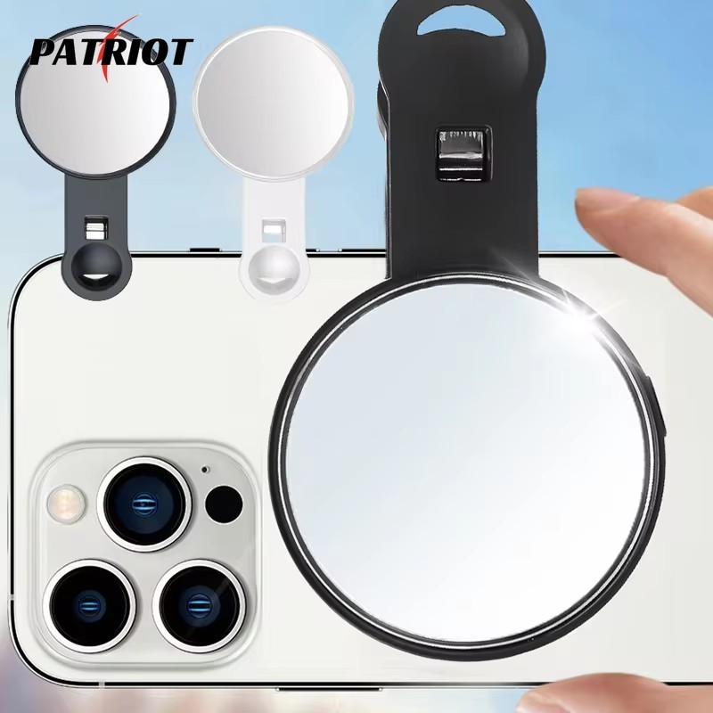 Phone Back Reflective Mirror - Vlog Live Streaming Props - Phone Selfie ...
