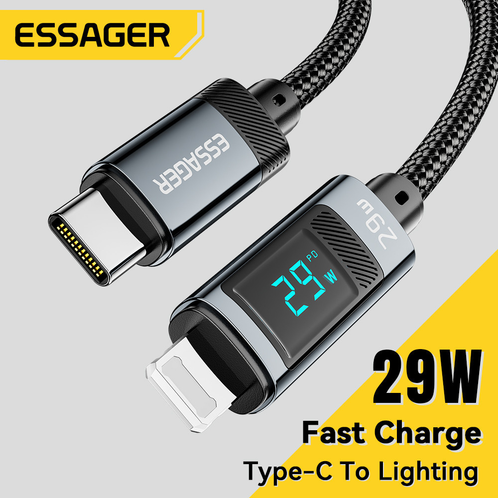 Essager 29W USB C Type-C Digital Display Cable For 14 13 12 11 Pro Max ...