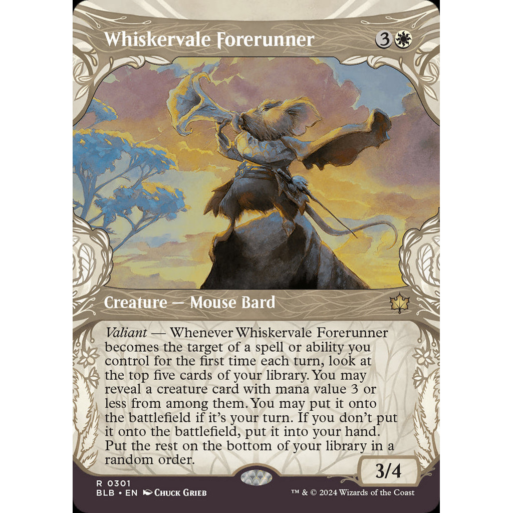 Whiskervale Forerunner (Showcase) [Bloomburrow] | Shopee Philippines