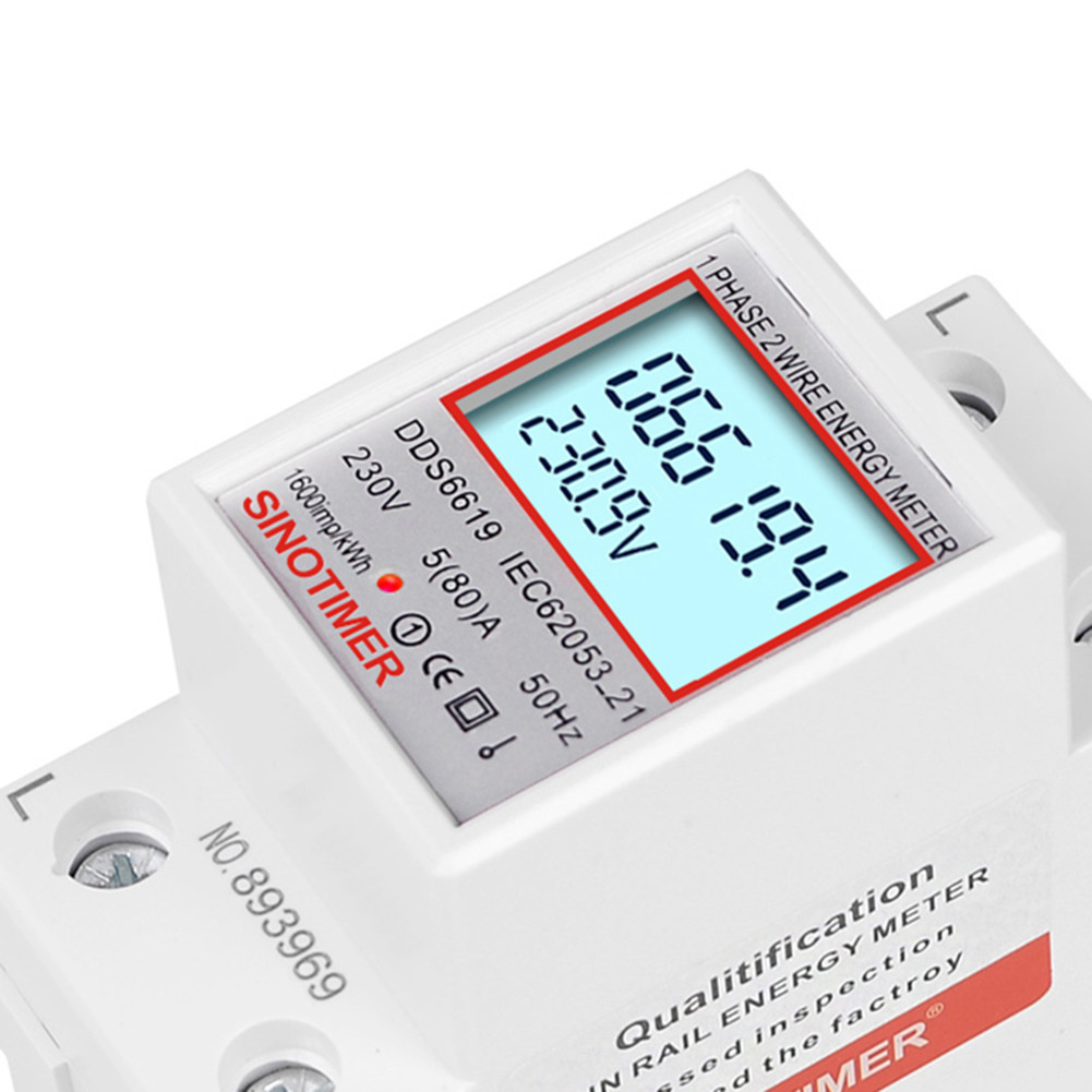 Digital Electrical Load Analyzer 220V 230V KWH Electric Meter for ...