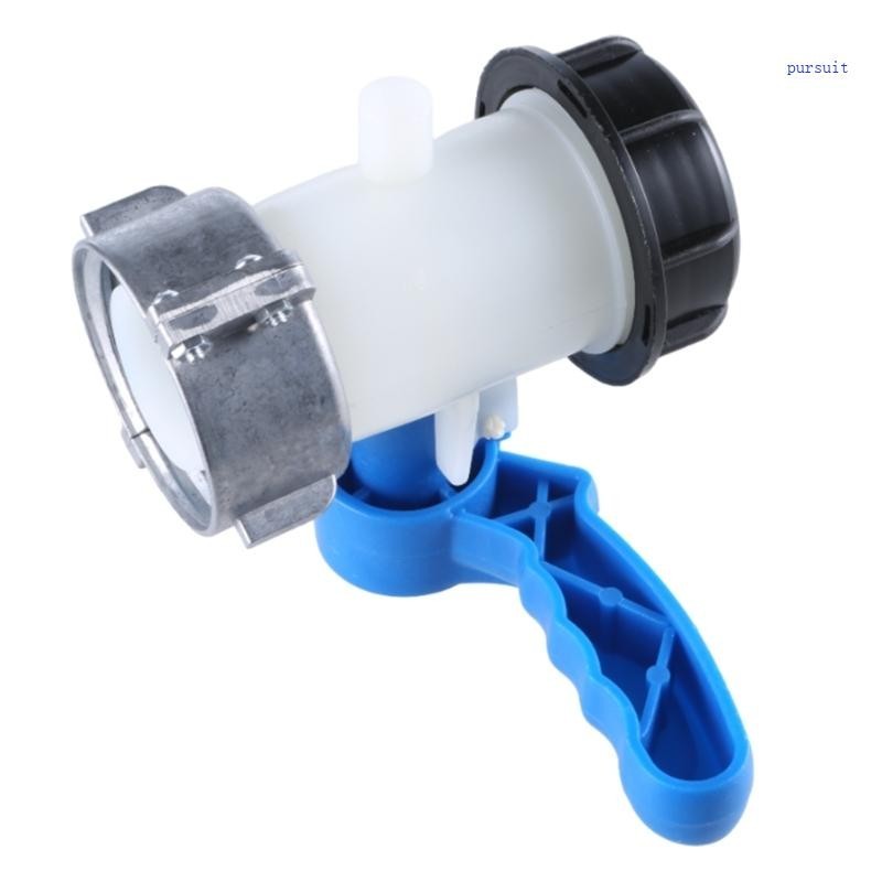 【SUIT*】 IBC Valves 62mm IBC Tanks Adapter Water Tanks Drain Butterfly ...