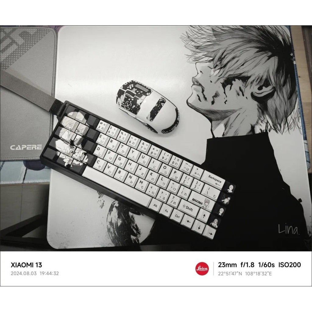 Makima Japanese Keycap Cherry Profile PBT Five-sided Dye Sublimation ...