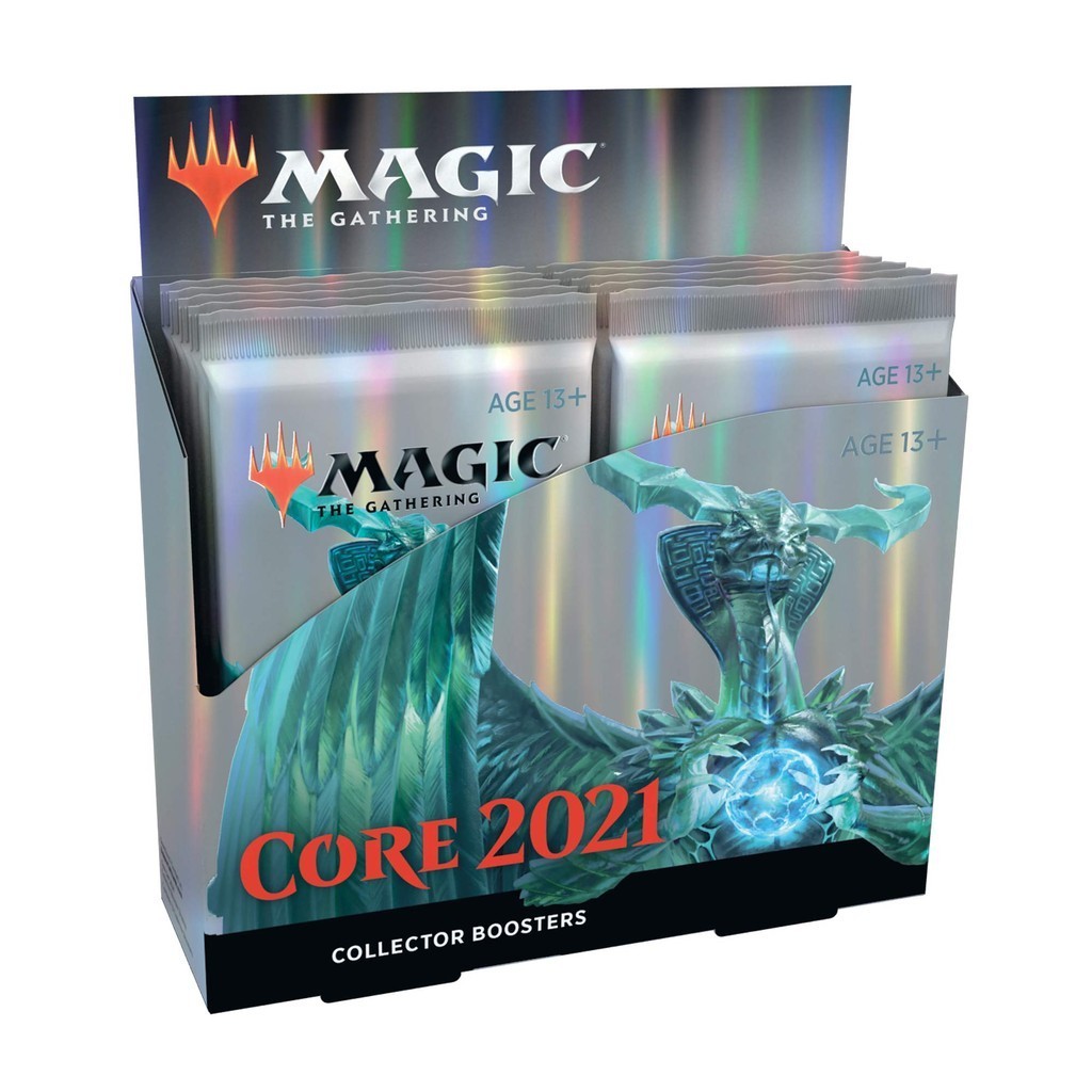 Magic: The Gathering Basic Set 2021 (M21) Collector Booster Pack ...