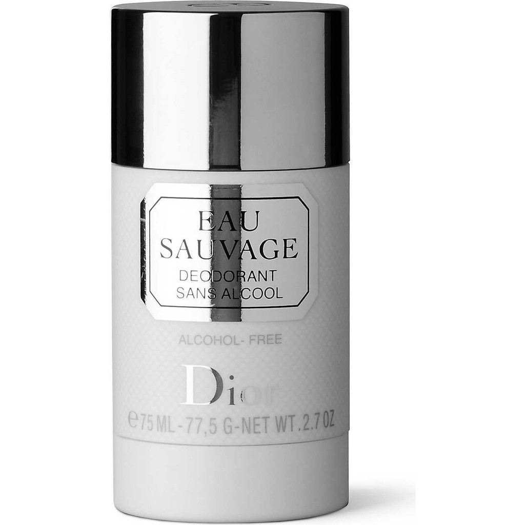 AUTHENTIC DIOR Eau Sauvage alcohol-free stick deodorant 75g | Shopee ...