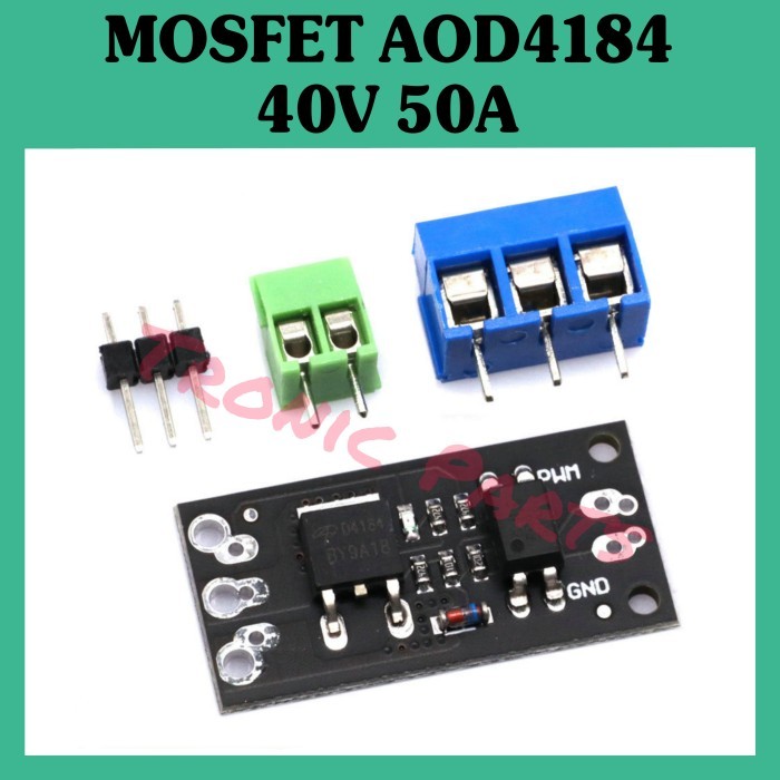 Aod4184 MOSFET MOS Tube FET Module Replacement Relay 40V 50A Board ...