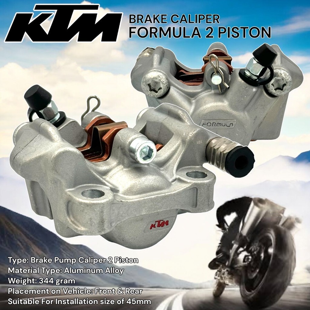 KTM FORMULA 2 Piston Mini Pitch 45mm Caliper | Shopee Philippines