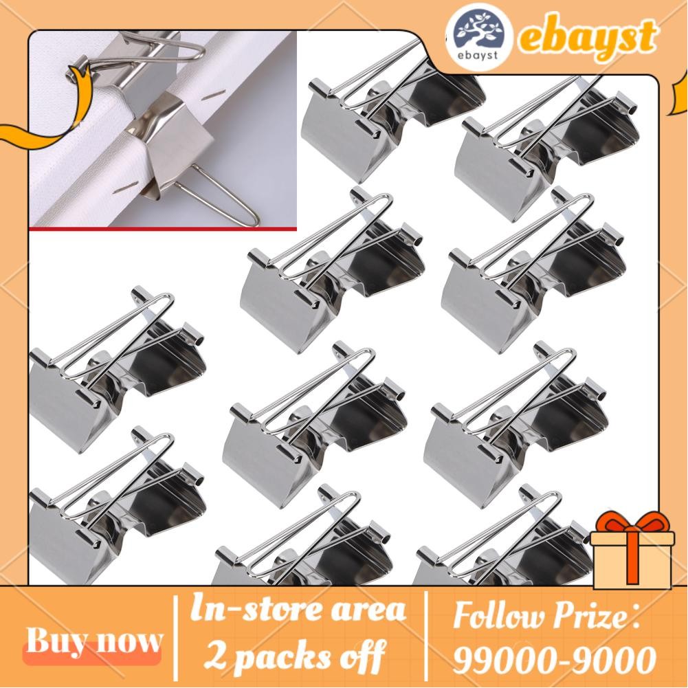 Ebayst 10 Pcs Drawing Board Clips Stainless Steel Clip Carrier ...