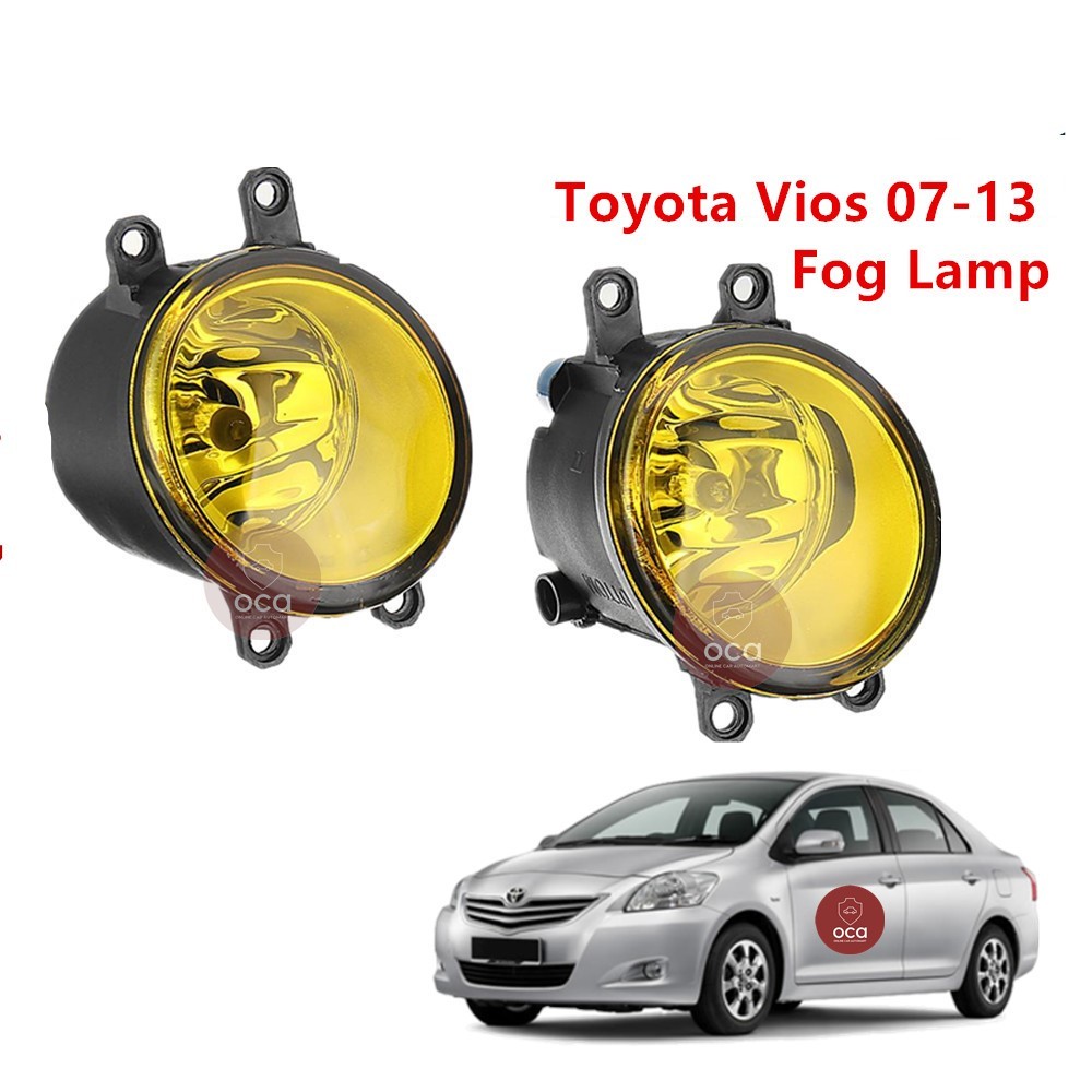 ★Y-（yellow lens）TOYOTA VIOS gen2 2008 2009 2010 2011 2012 2013 fog lamp ...