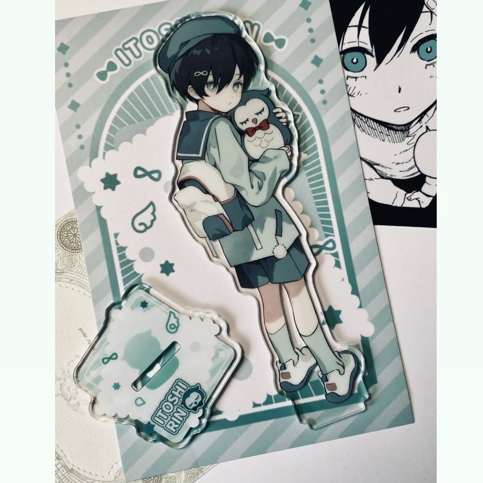 Blue Lock Acrylic Desktop Ornament Itoshi Rin Itoshi Sae Standee ...