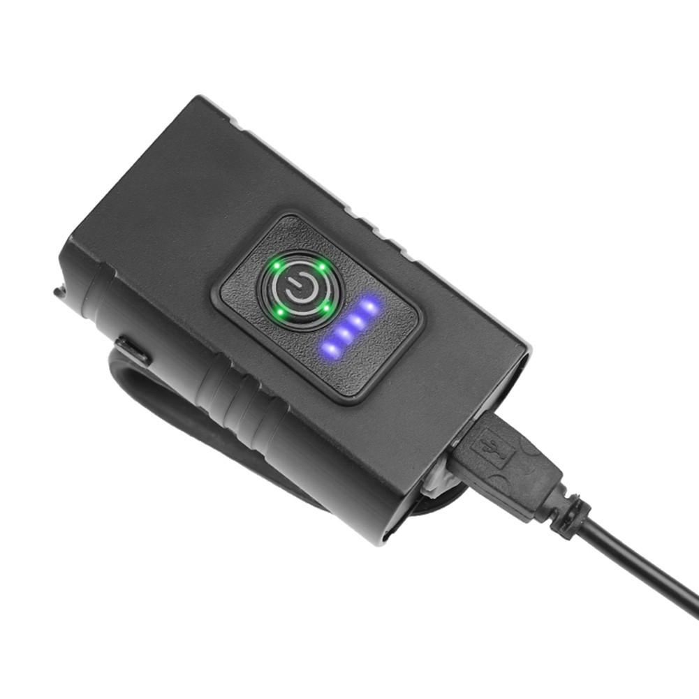 T6 LED Bicycle Light 10W 1200LM 6 Modes USB Rechargeable MTB Bike Front ...