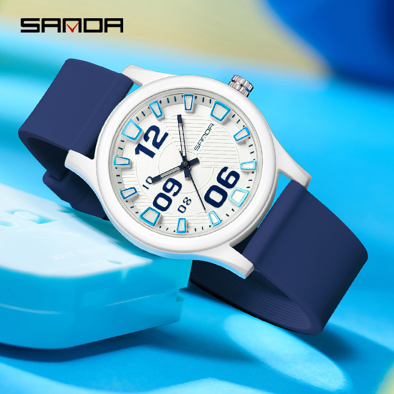 SANDA New Fashionable and Minimalist Student Watch Simple Trendy and ...