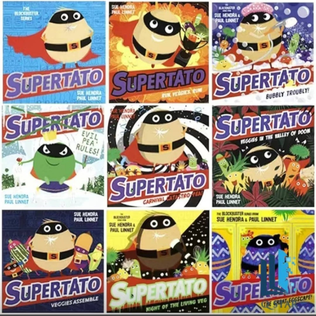 Supertato The Blockbuster Series Kids Early Learning Story Books (9 ...