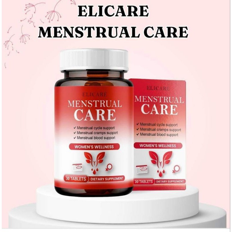 ELICARE MENSTRUAL CARE 30 TABLETS regulates menstruation nutritional ...