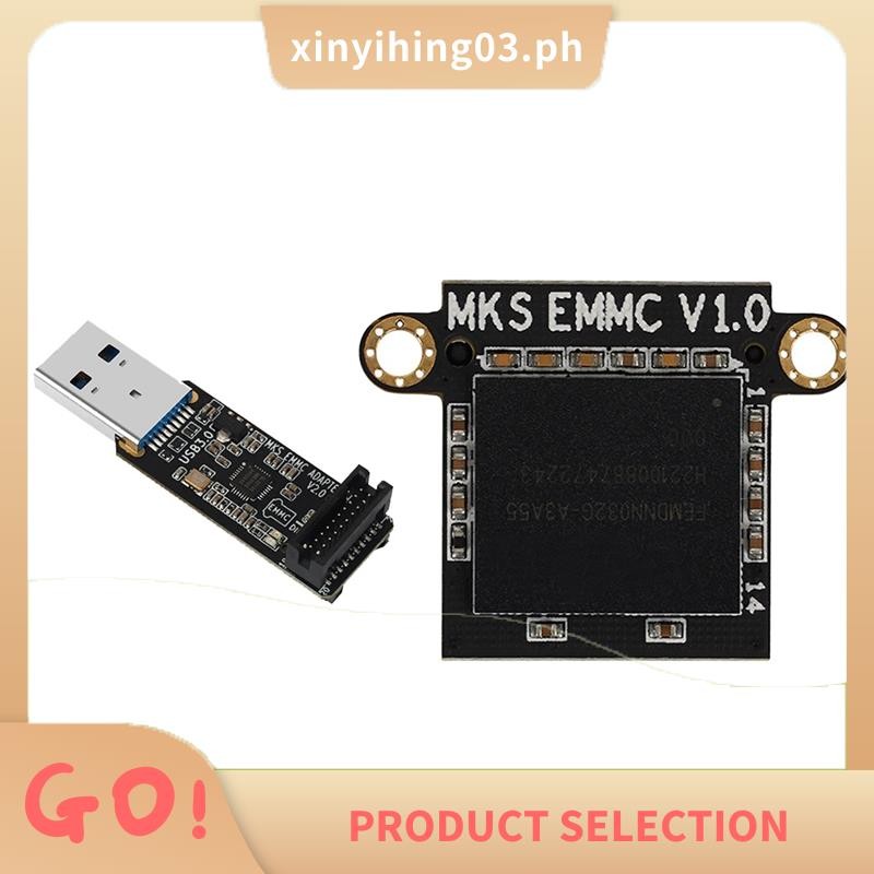 In Stock MKS EMMC 32G Memory Expansion Card+MKS EMMC-ADAPTER V2 USB 3.0 ...