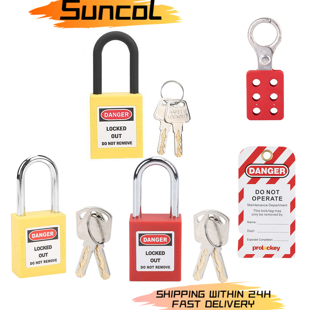 LOTO Padlock 38mm Lockout with Steel Shackle Industry Tools For ...