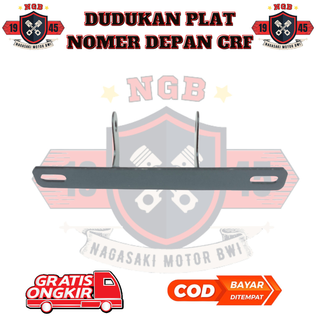 Honda CRF Front Number Plate Holder - CRF Motorcycle Number Plate ...