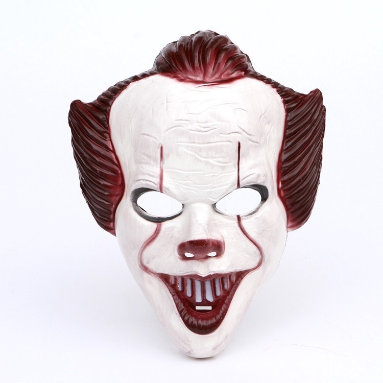 It evil clown Penny wise mask joker dancing clown horror mask topeng ...