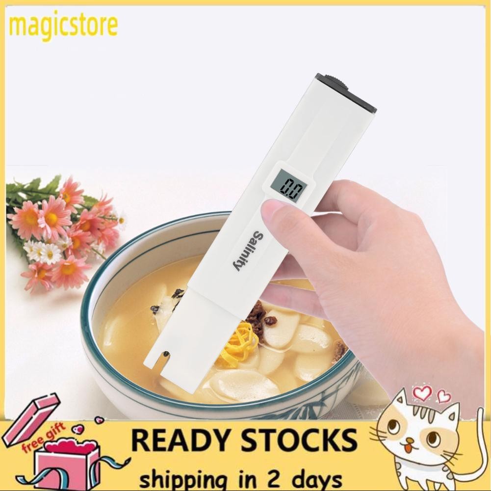 Magicstore Salinity Tester Precise 0 To 19.90% Measuring Range Aquarium ...