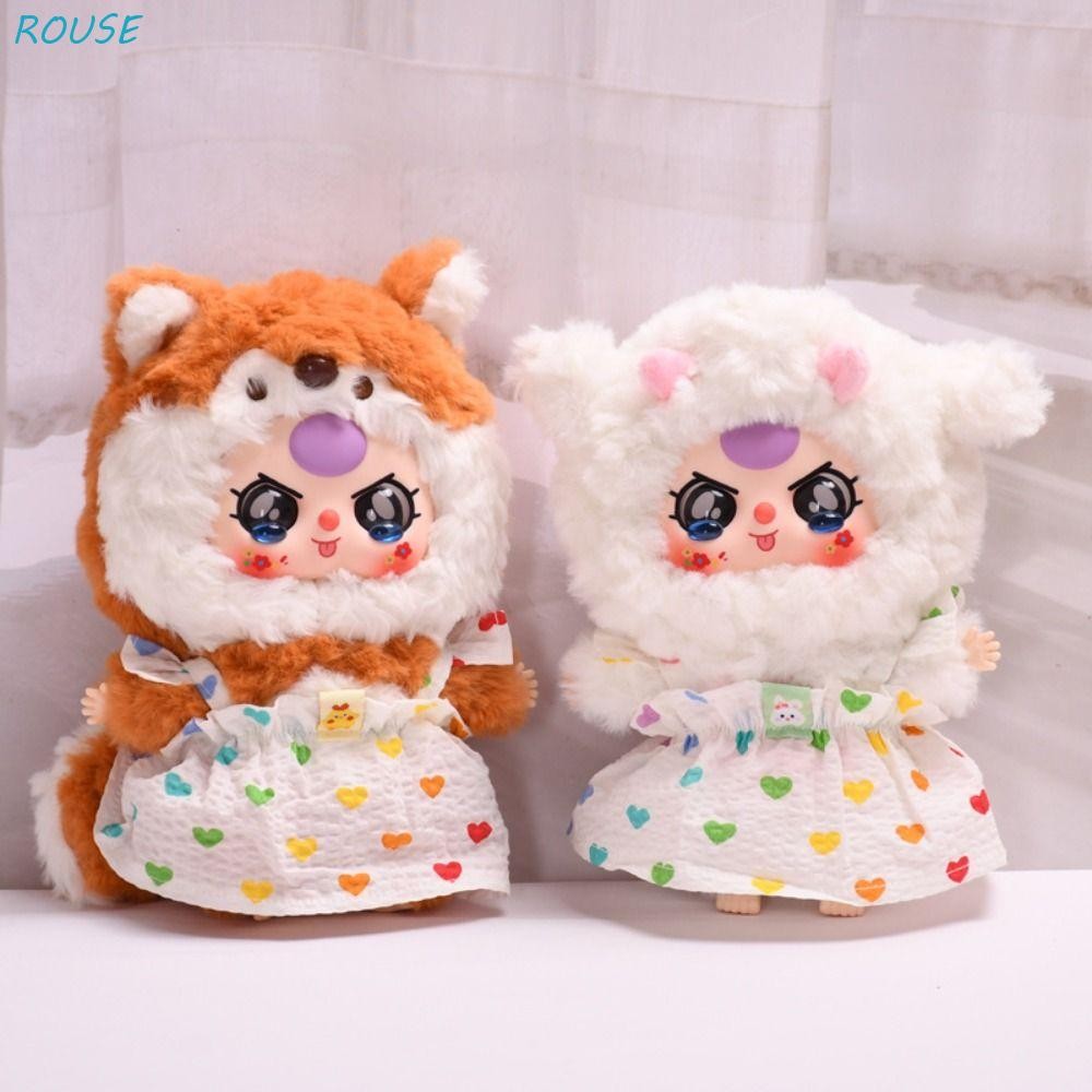 ROUSE Baby Three Doll Suit Set, Baby Three V3 Series Rainbow Bowknot ...