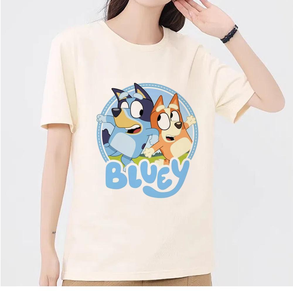 Bluey top tees men couple clothes streetwear tumblr clothes aesthetic ...