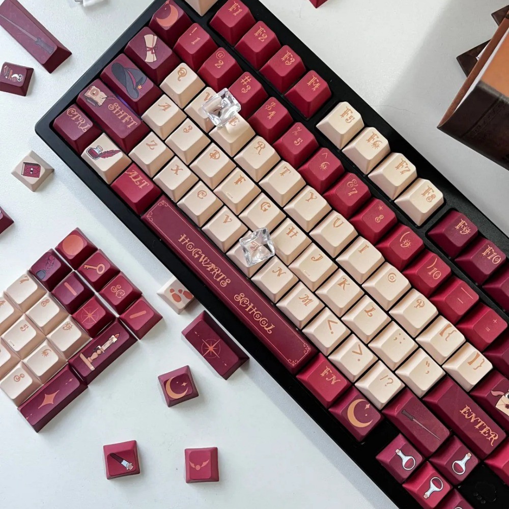 Gryffindor Keycaps Cherry Profile PBT Keycap Five-sided Sublimation ...
